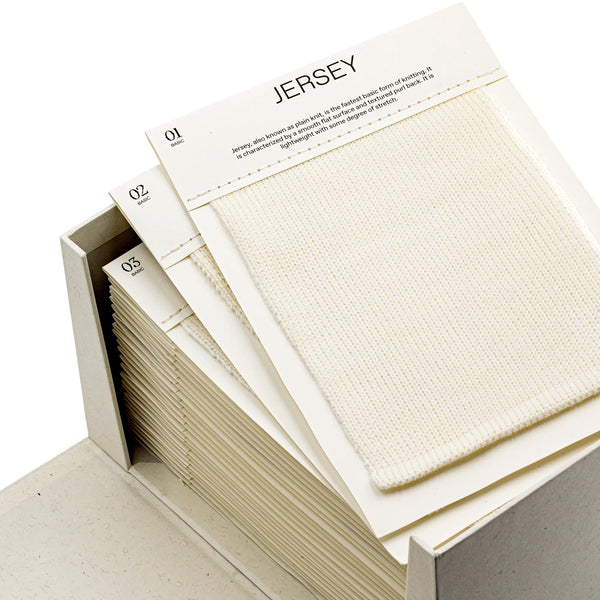 The Knit Swatches Kit - An Essential Knit Structure Resource – Fashionary